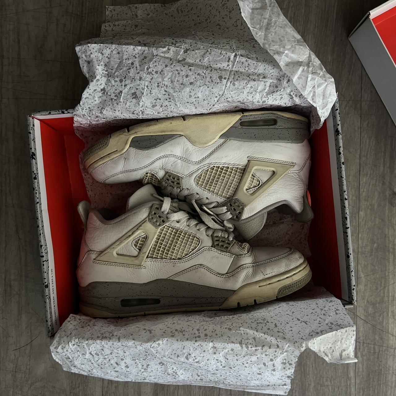 Jordan 4s retro ‘white Oreo’ Worn can negotiate any... | Depop