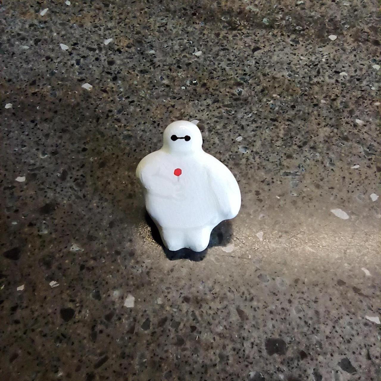 Handmade Disney Baymax Clay Pin From Big Hero... - Depop