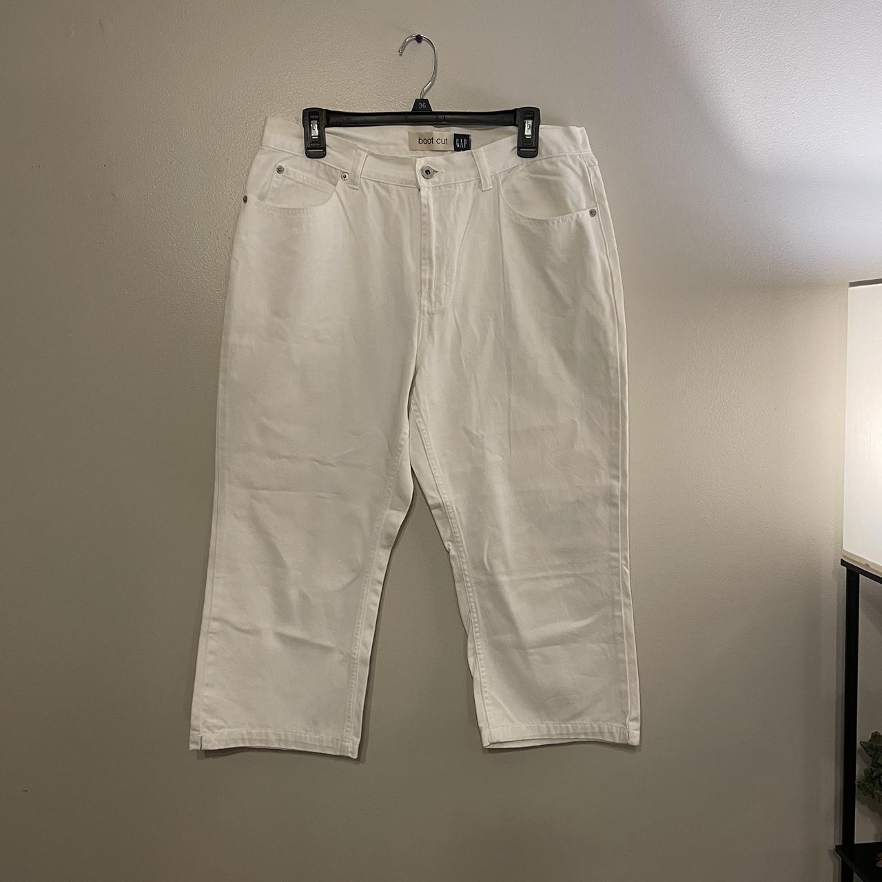 Women’s boot cut gap capris Hardly worn Size 14 - Depop