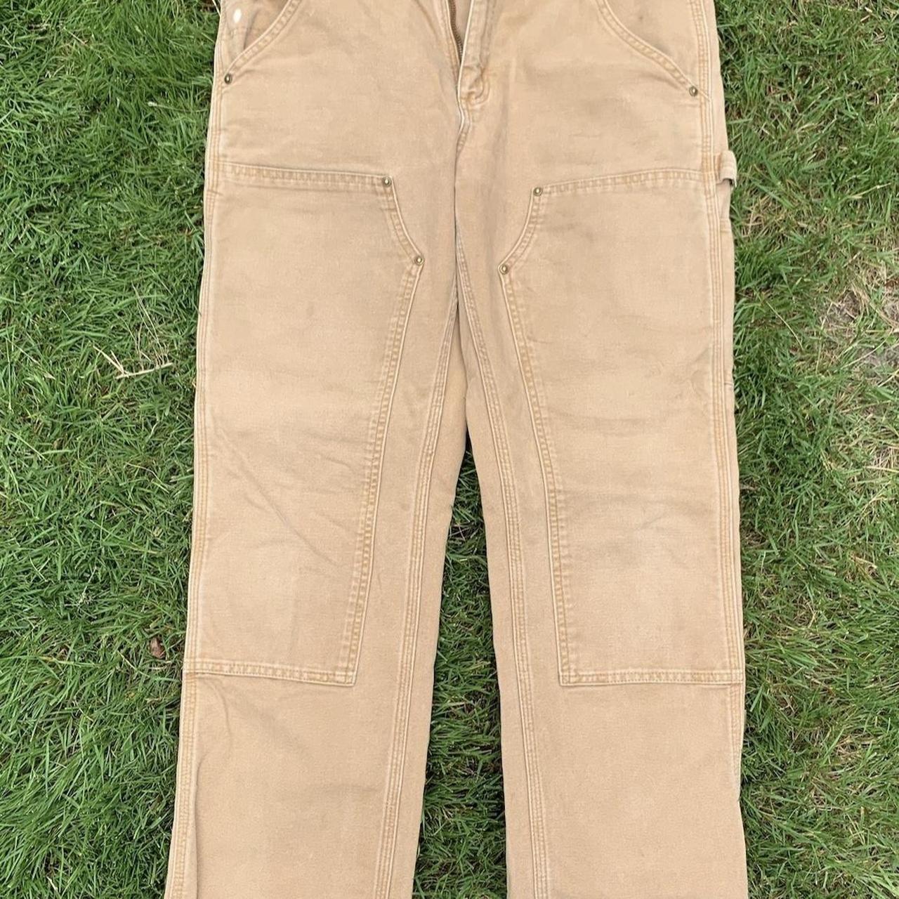 CLASSIC DOUBLE KNEE carharrt pants! great condition! - Depop