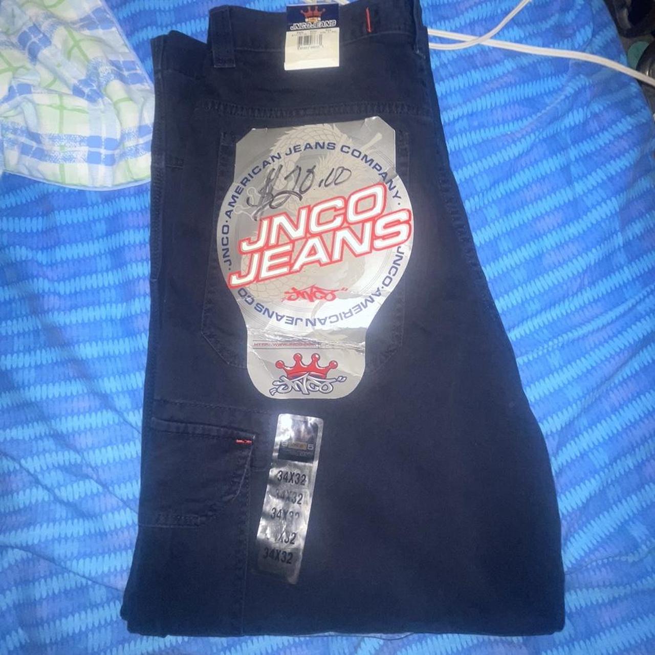 JNCO JEANS NEW WITH TAGs Baggy fire 2003... - Depop