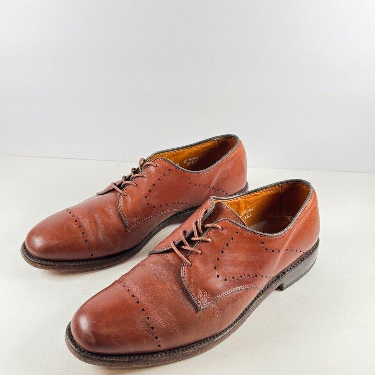 Allen Edmonds Troy Mens Shoes Brown Leather Brogues... | Depop