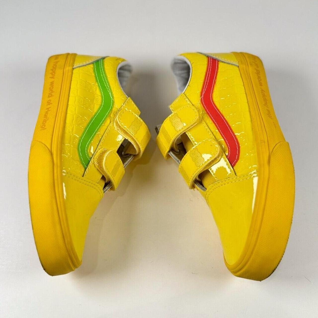 Vans Haribo Old Skool V Goldbears Kids Shoes Yellow... | Depop