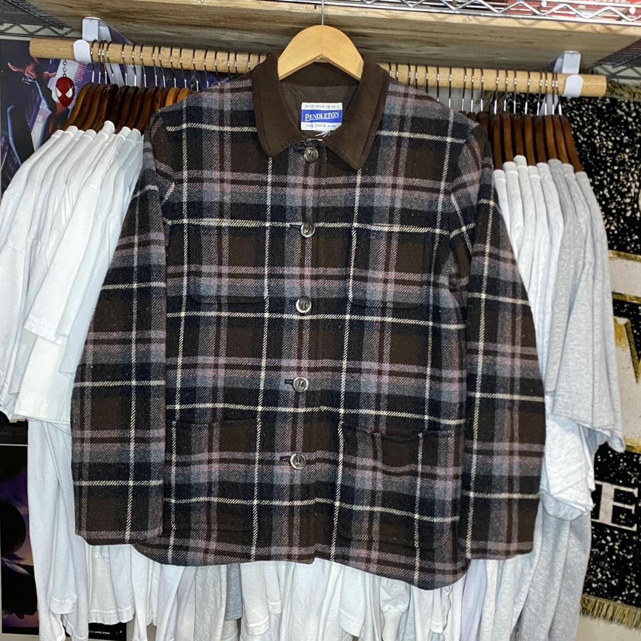 Vintage Pendleton Jacket 100% Virgin Wool / Fits... - Depop