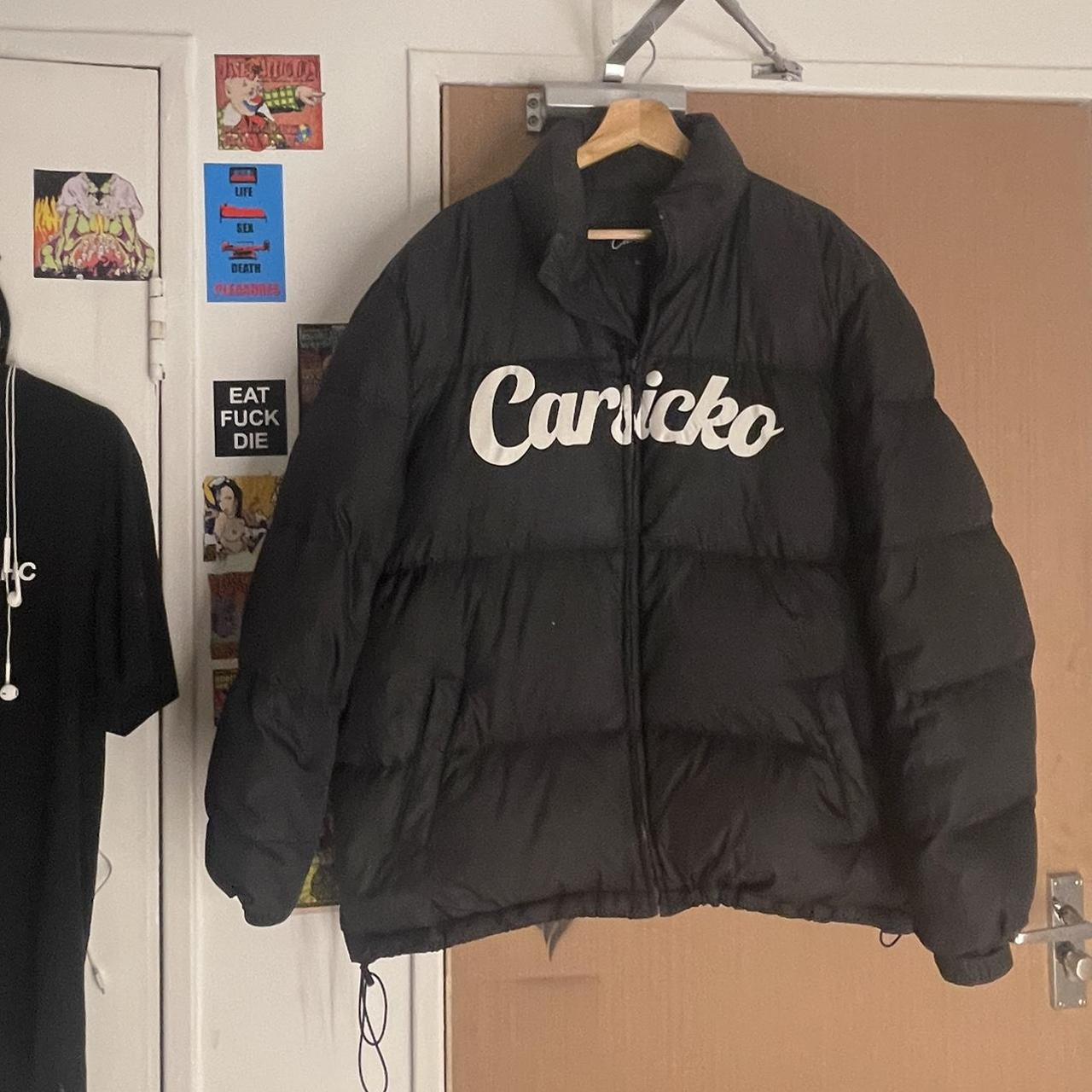 carsicko jacket worn but in excellent condition... - Depop