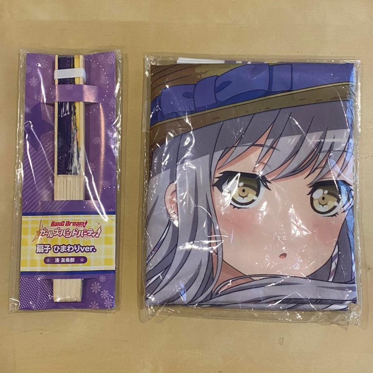 Bang Dream! Minato Yukina Cloth Poster & Folding Fan... - Depop