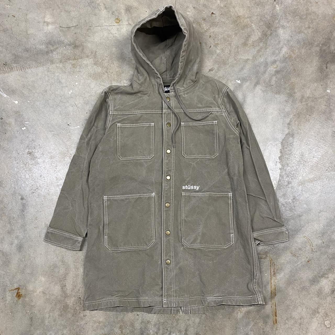 Stussy Canvas Chore/Overcoat - very nice... - Depop