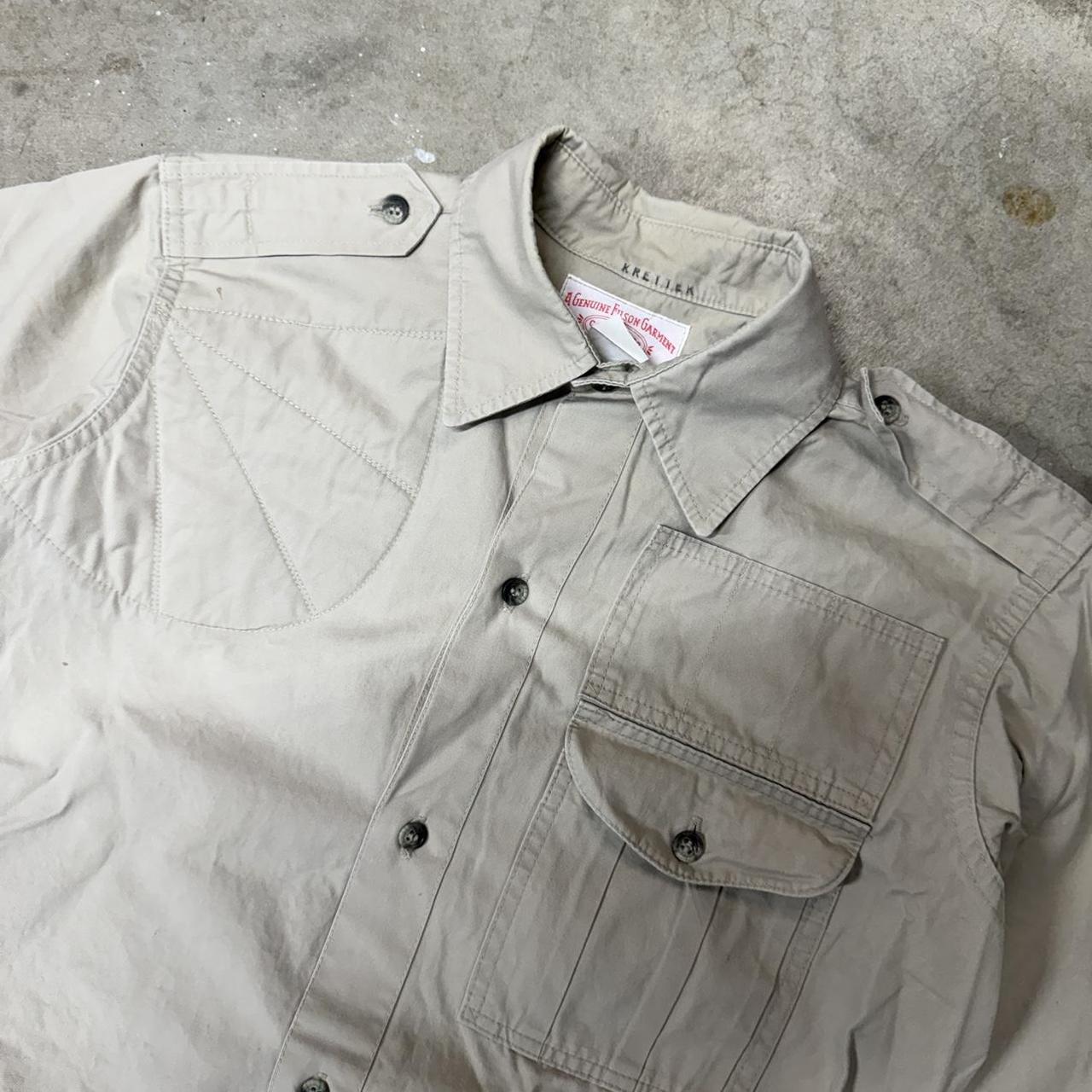 Vintage Filson shooting shirt - Great condition, no... - Depop