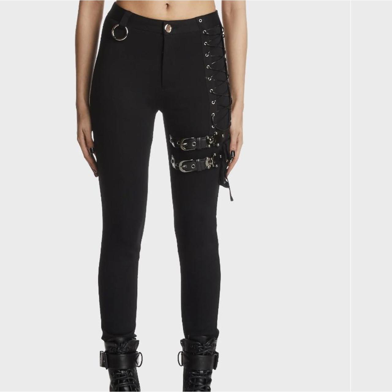 Dark in love dollskill punk pants 🖤 RRP: $98 Size... - Depop