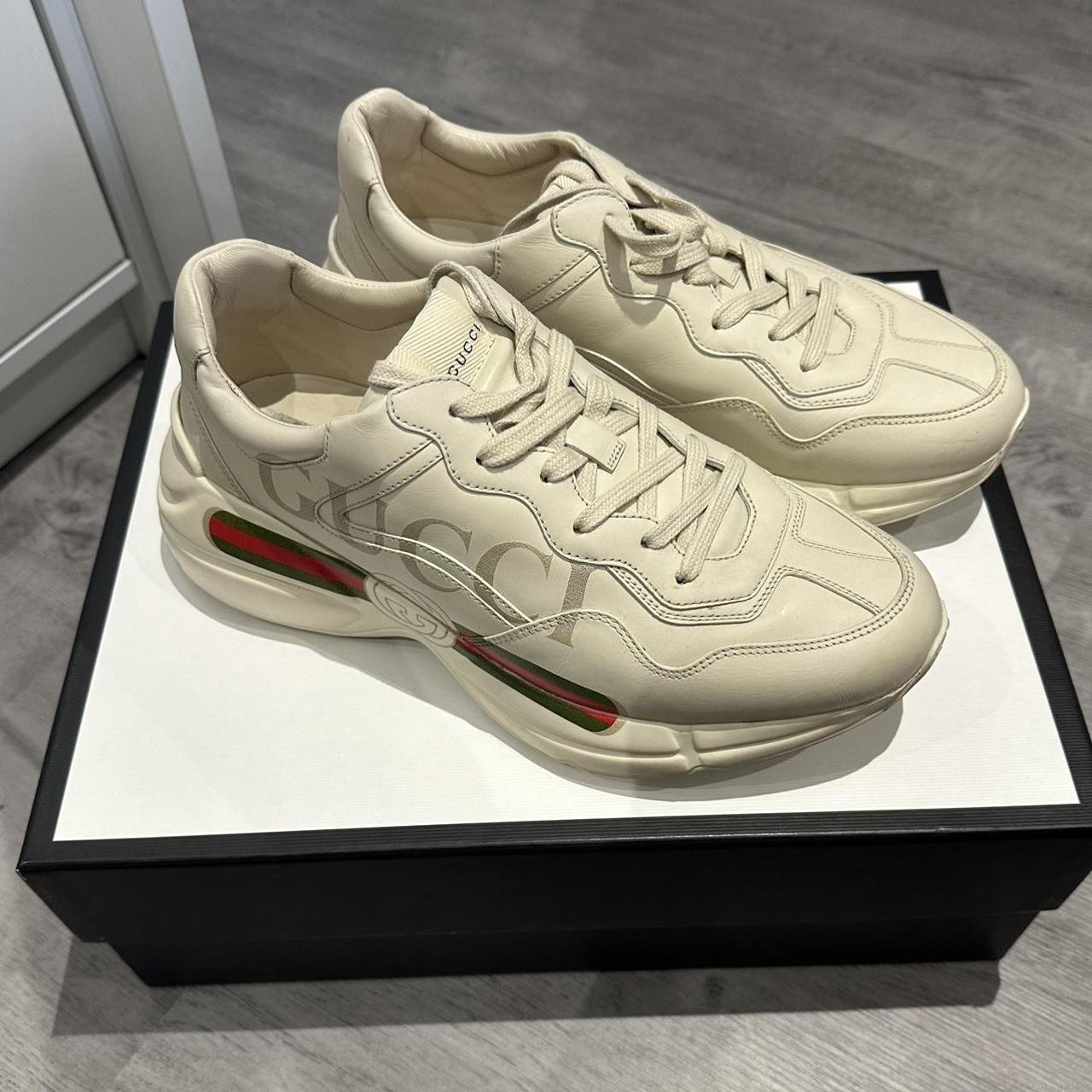 Gucci Rhyton Sneakers Men’s size UK7 Fit a... - Depop