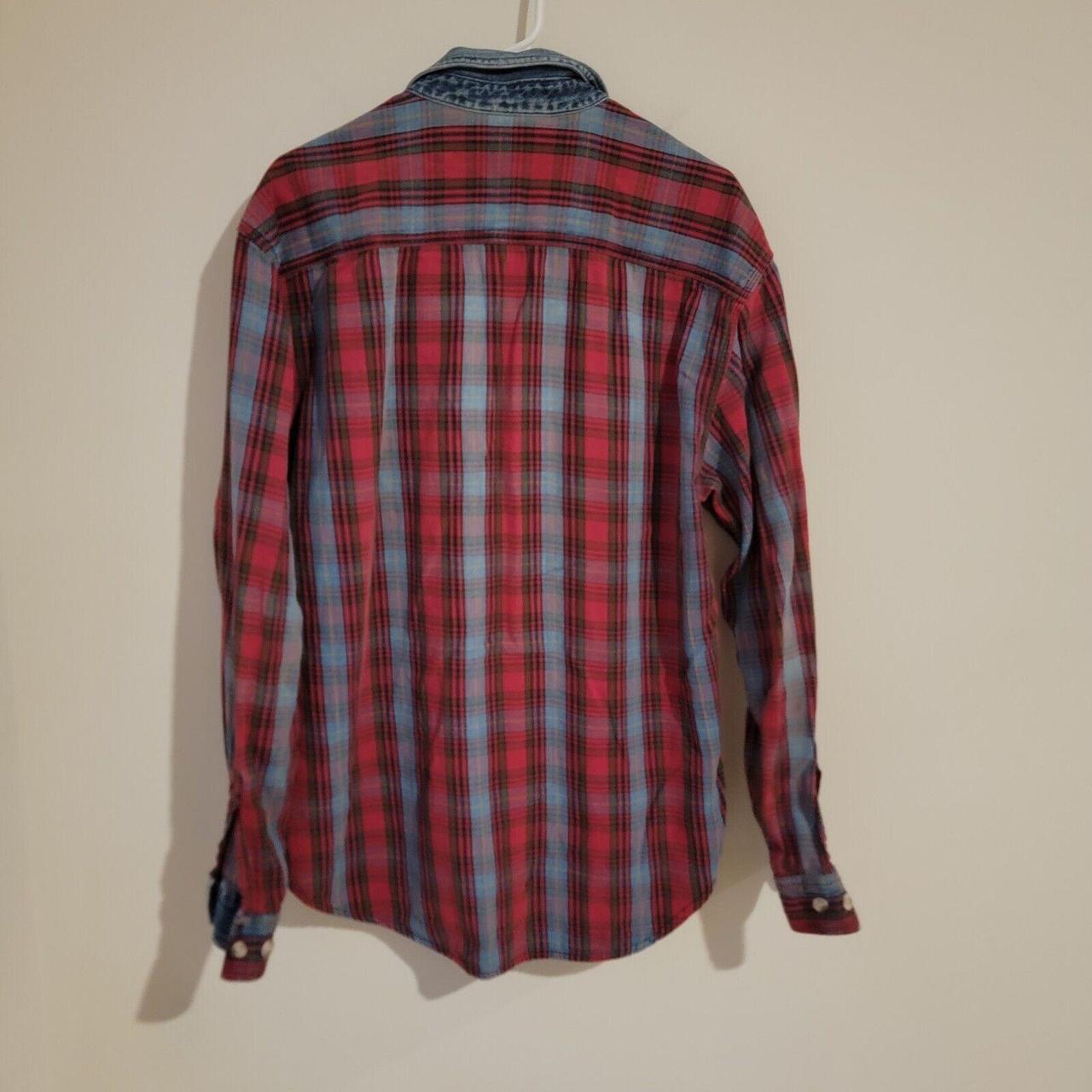 Vintage Authentic Gfc Mens Button Up Shirt Size... | Depop