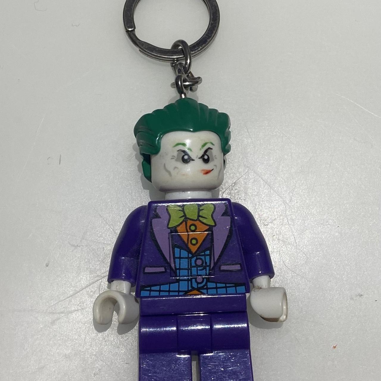 The Joker Lego Keychain Torch Mini figure with torch... - Depop