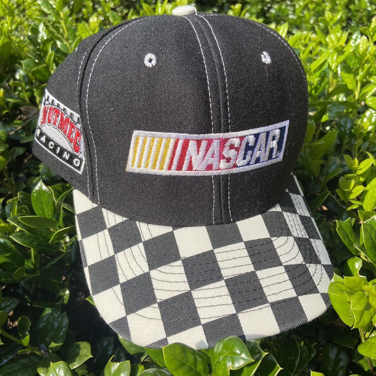 Vintage NASCAR Nutmeg SnapBack Hat - Slight... - Depop
