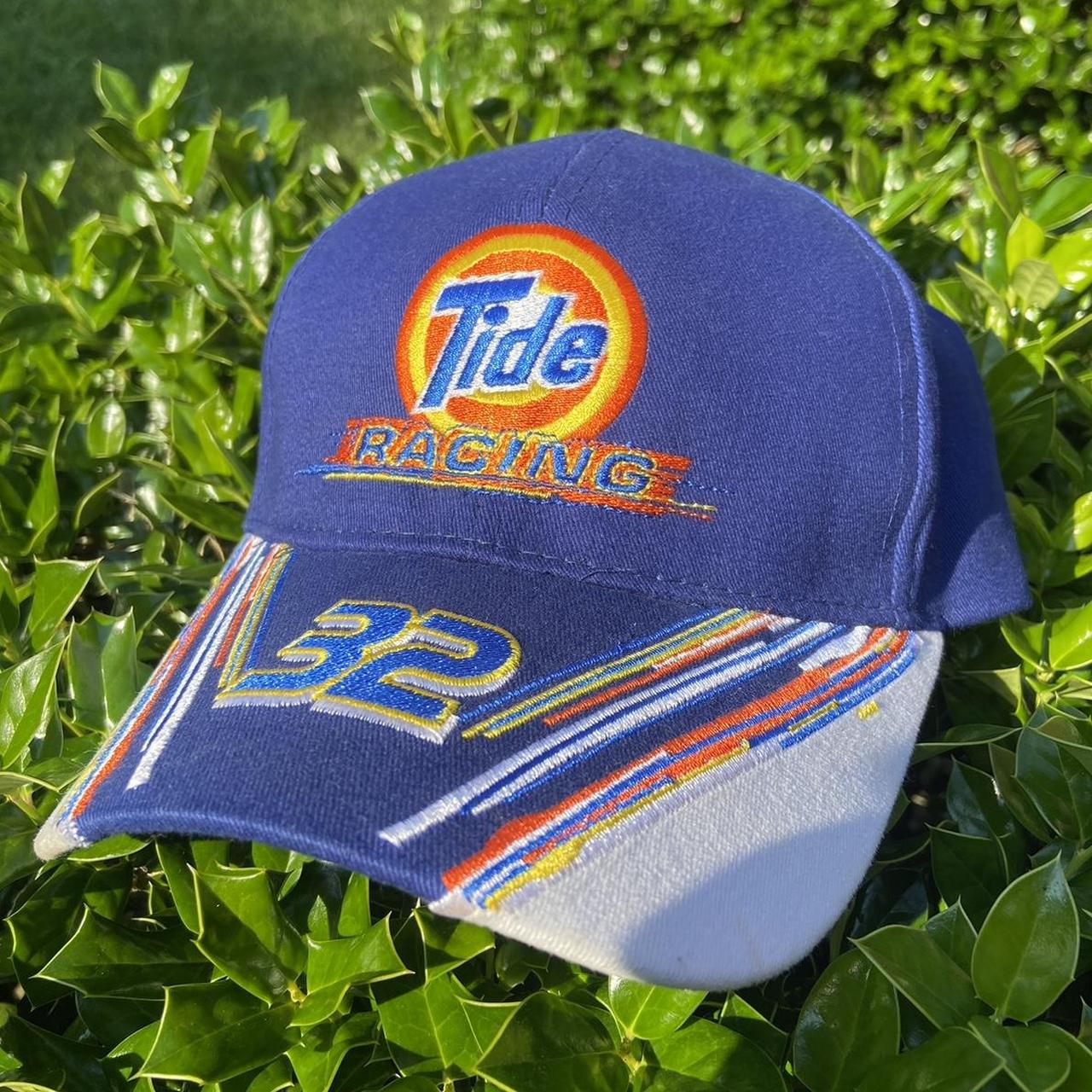 NASCAR #32 Tide Racing SnapBack - Some wear shown... - Depop