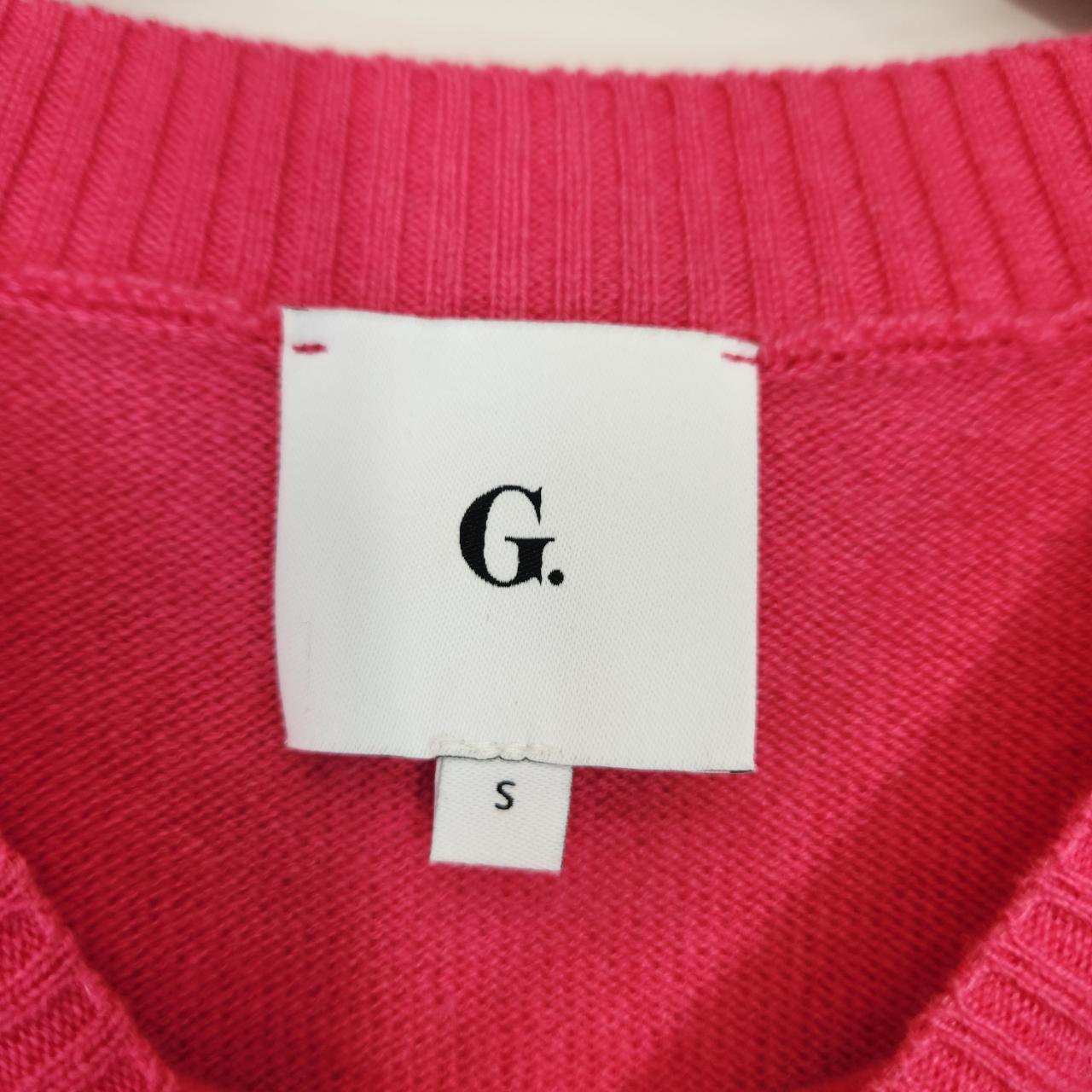 Goop G. Label Shelby Short Sleeve Puff Sweater Hot... - Depop