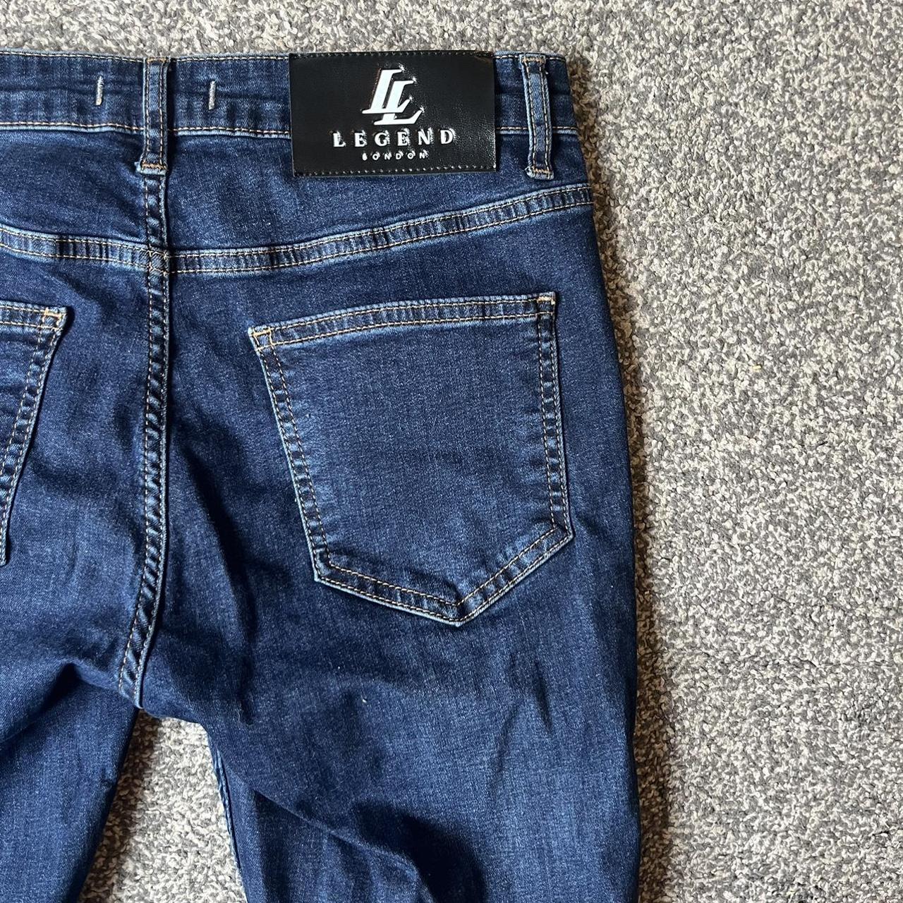 MENS LEGEND LONDON SKINNY JEANS - Size 28/28 - Super... - Depop