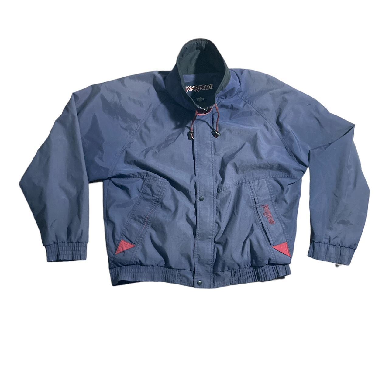 💨Vintage Retro Faded Jansport Windbreaker Retro... - Depop