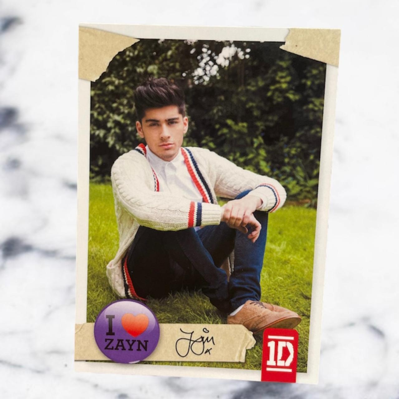 Zayn Malik One Direction Official Trading Card #37... - Depop