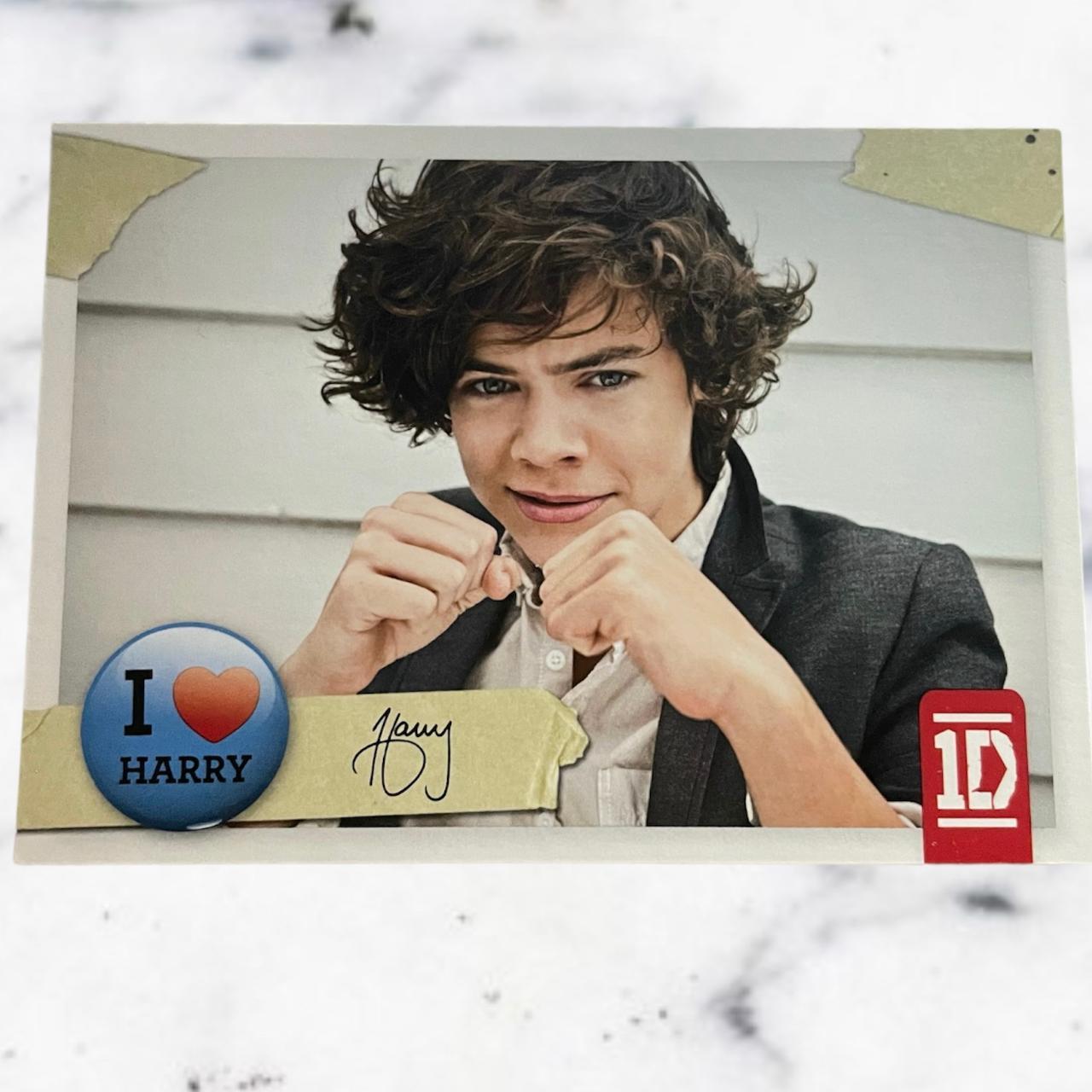 Official One Direction Harry Styles Trading Cards... - Depop
