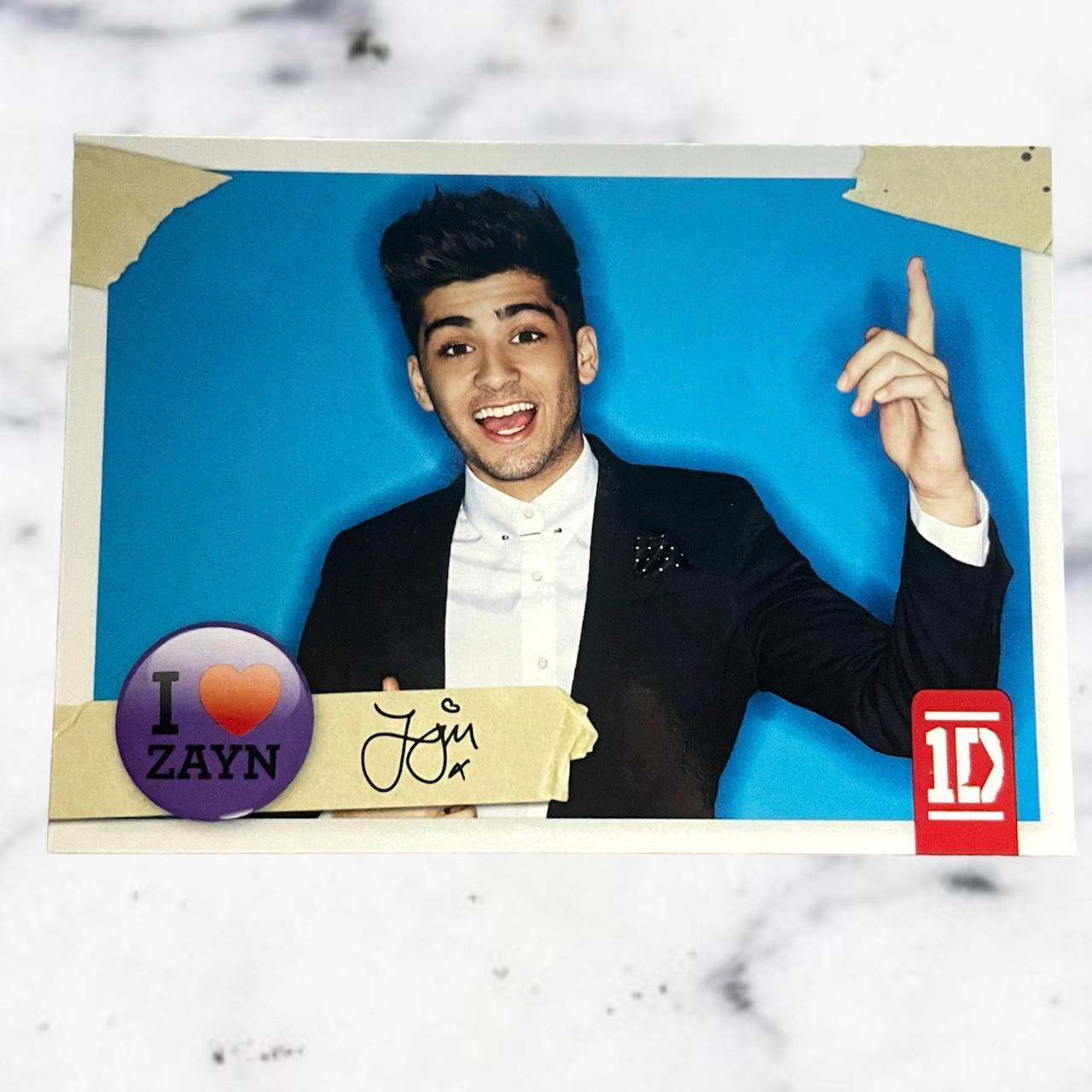 Official One Direction Zayn Malik Trading Cards #52... - Depop