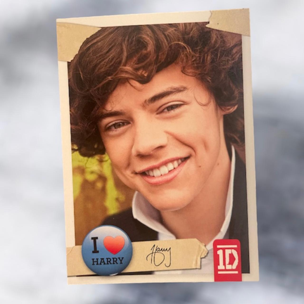 Harry Styles One Direction Trading Cards #11... - Depop
