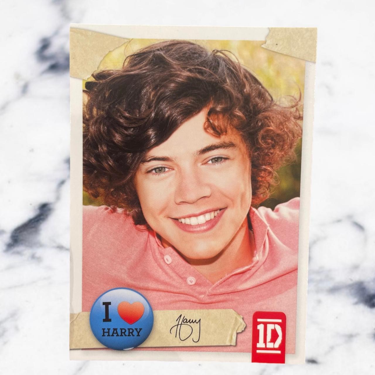 Official One Direction Trading Card Harry Styles... - Depop