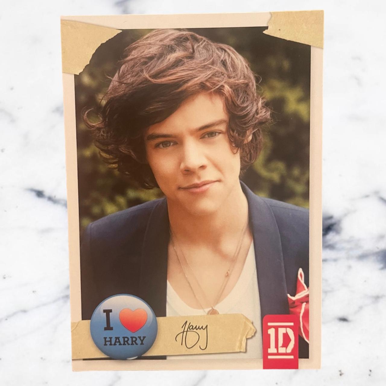 Official One Direction Trading Card Harry styles... - Depop