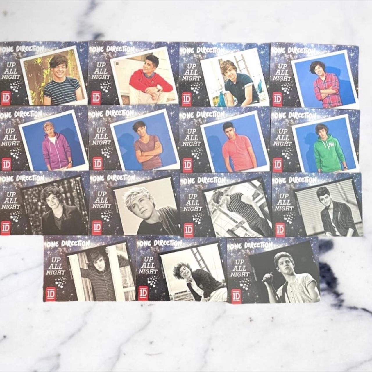Official one direction trading cards chase set up... - Depop
