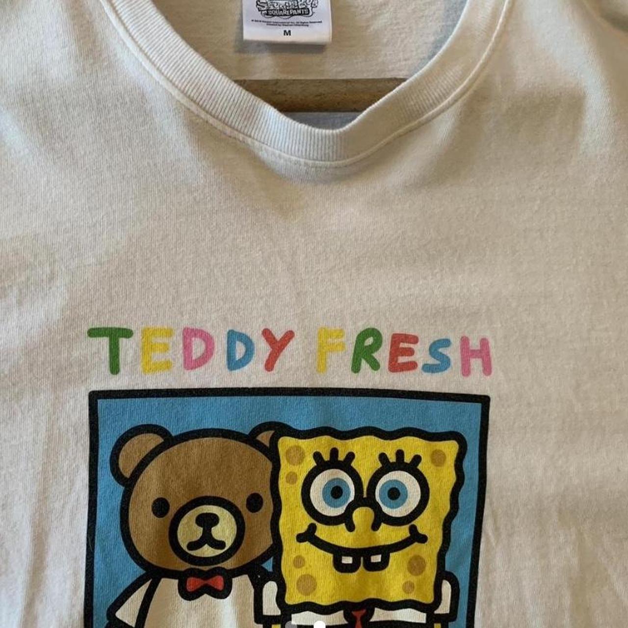 Spongebob x teddy fresh limited edition Rare tshirt... - Depop