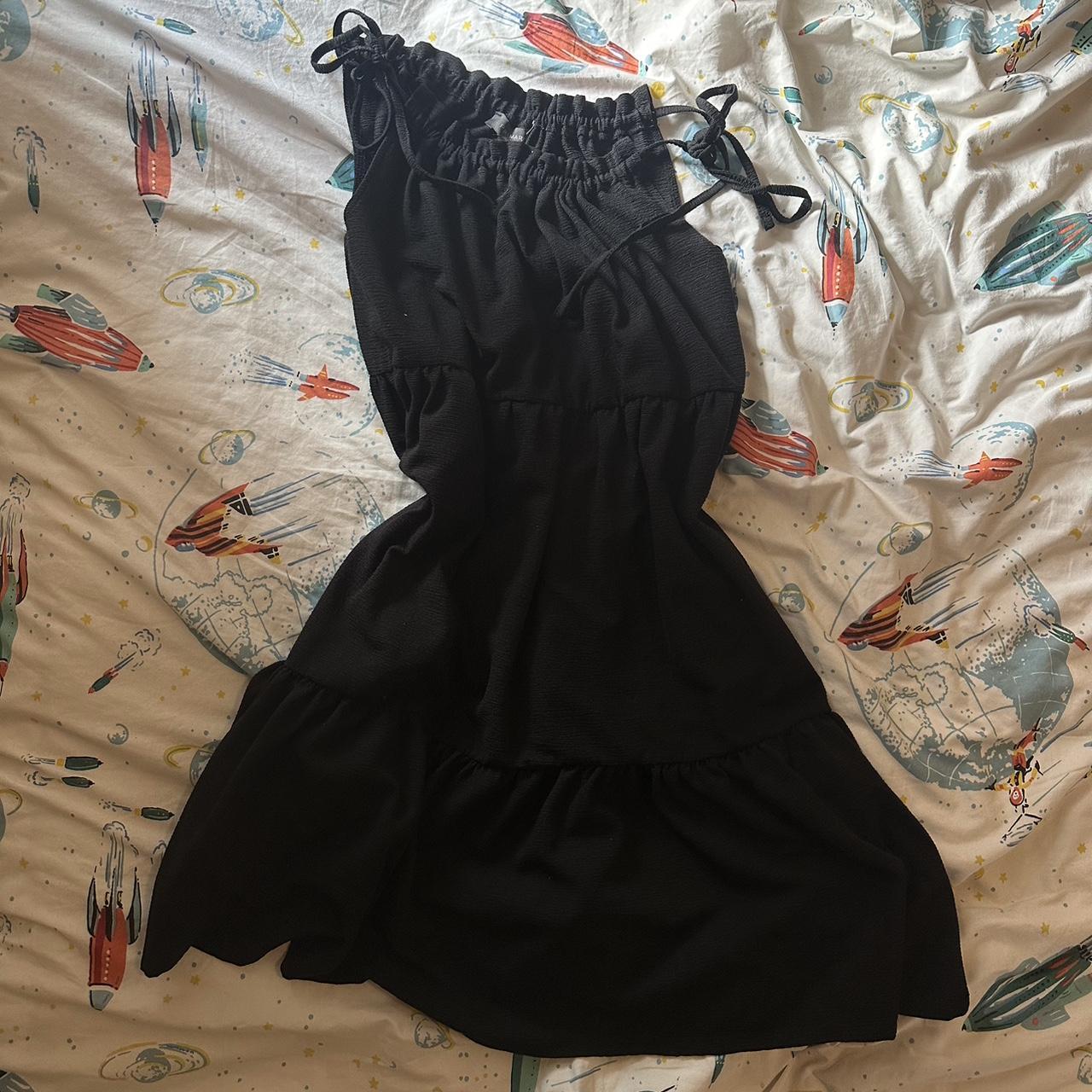 Primark black dress tie straps so you can adjust... | Depop