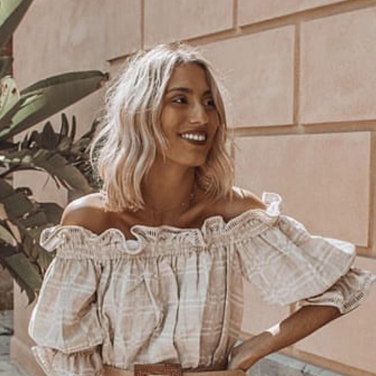 Stevie May Byron Bay top, can be worn off shoulder... | Depop