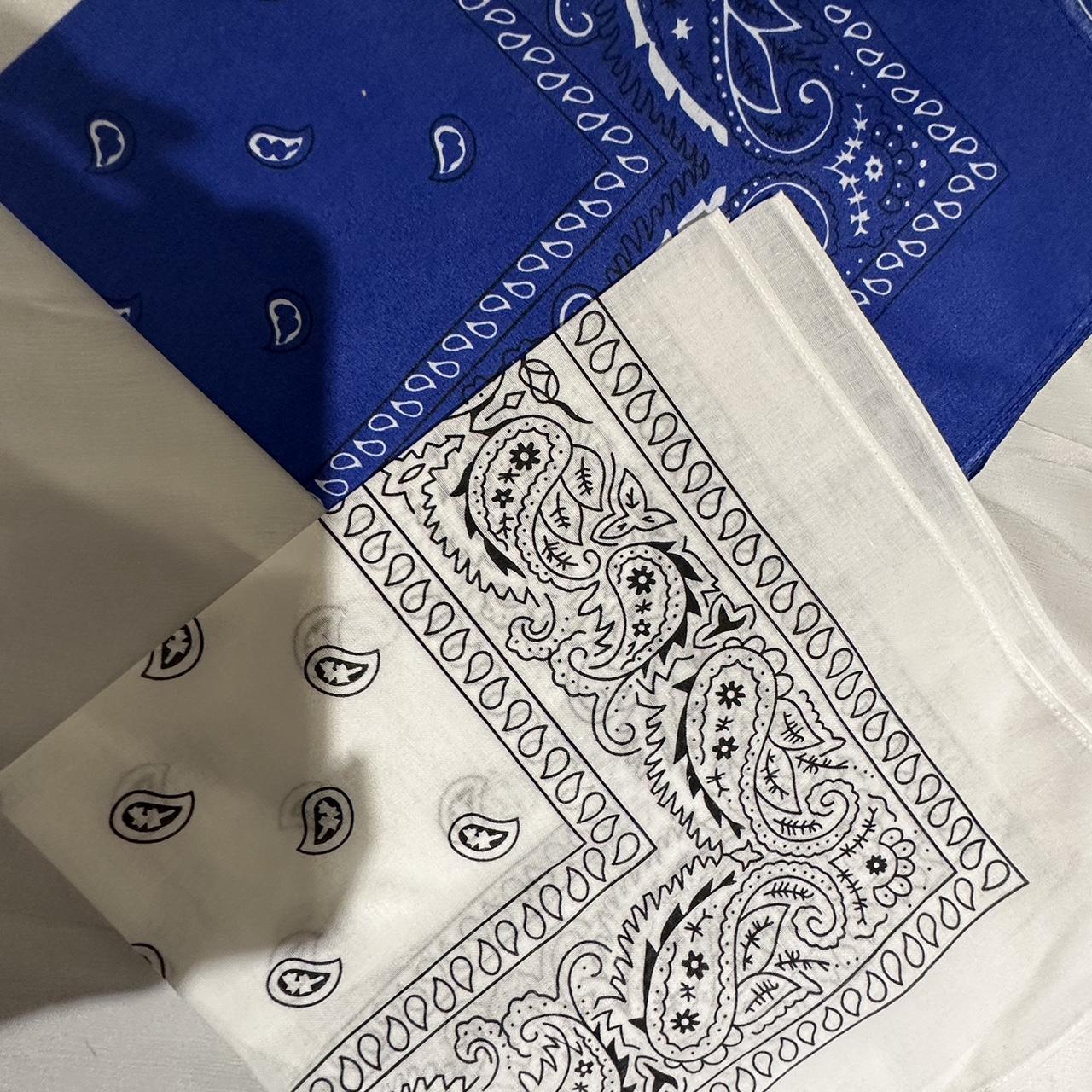 trio pack bandana bundle 3 colours of cotton... - Depop