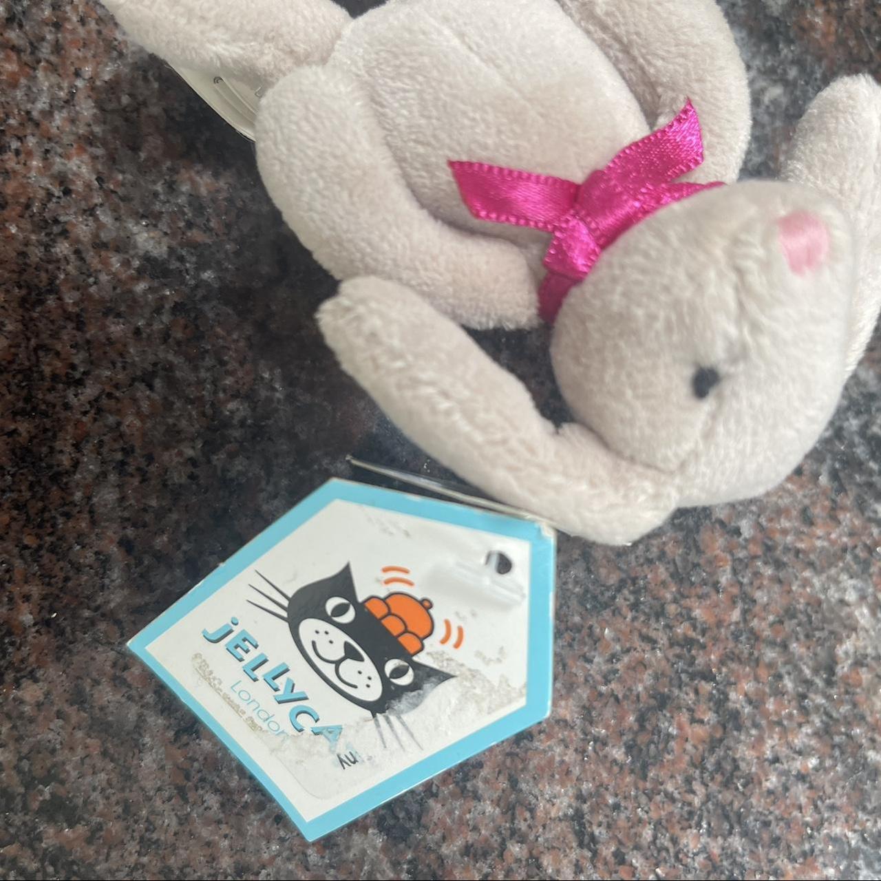 rare mini jellycat bunny very soft super cuteee not... - Depop