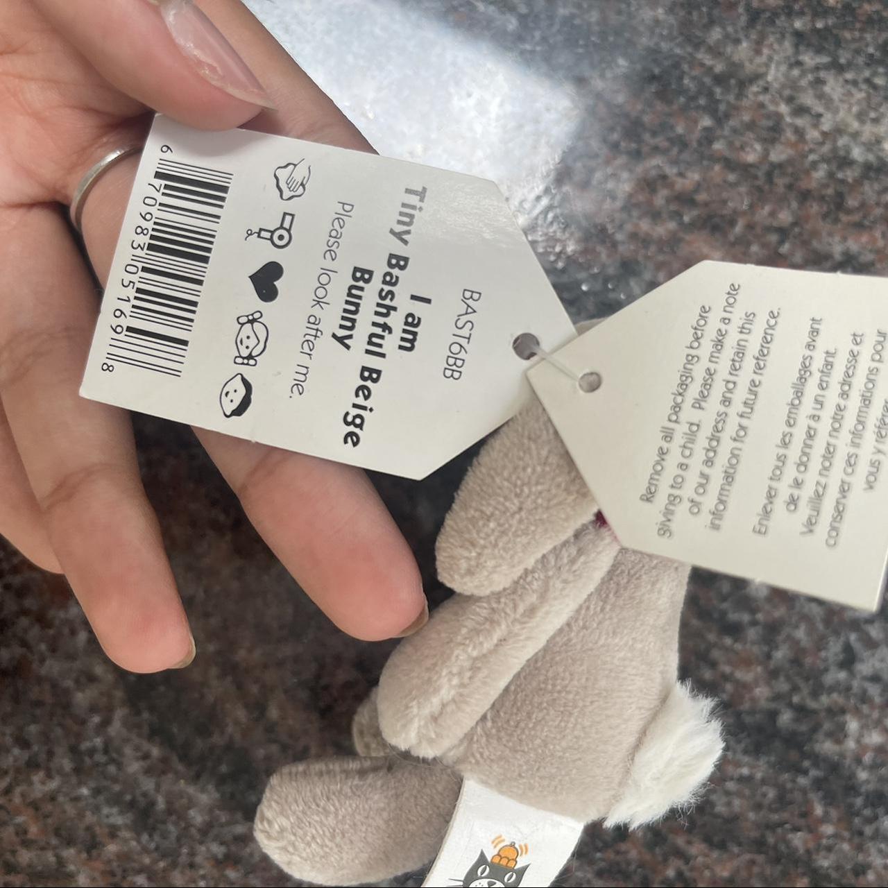 rare mini jellycat bunny very soft super cuteee not... - Depop