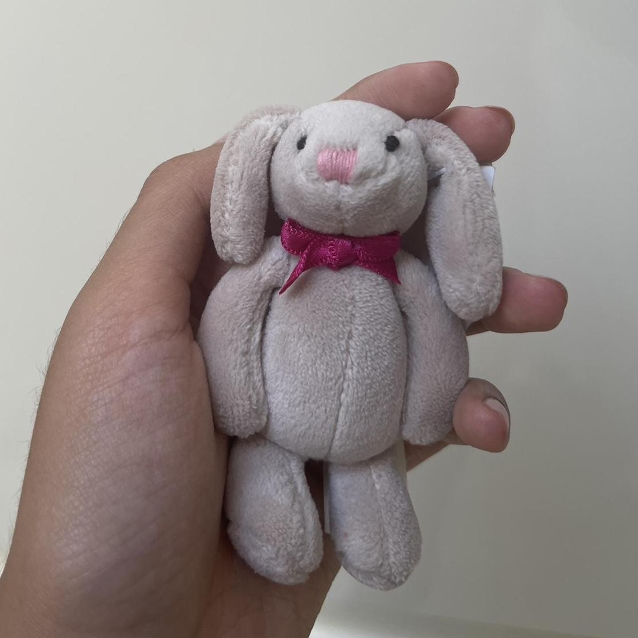 rare mini jellycat bunny very soft super cuteee not... - Depop