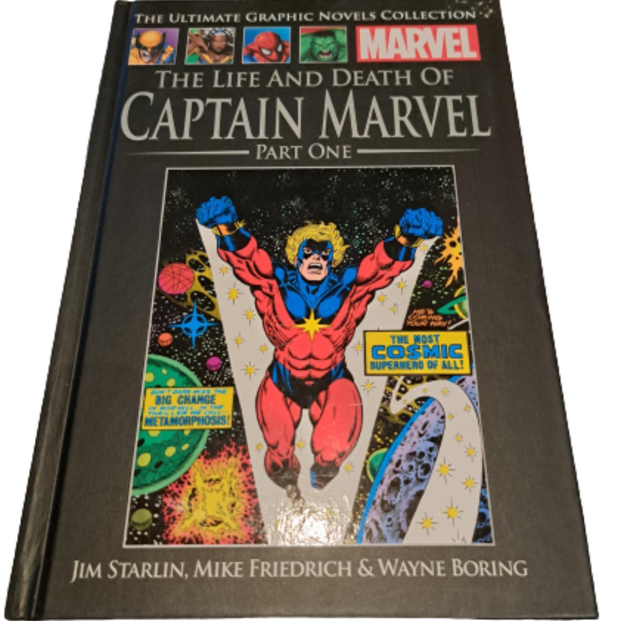 Marvel Captain Marvel Book 🧷 Condition: New Without... - Depop
