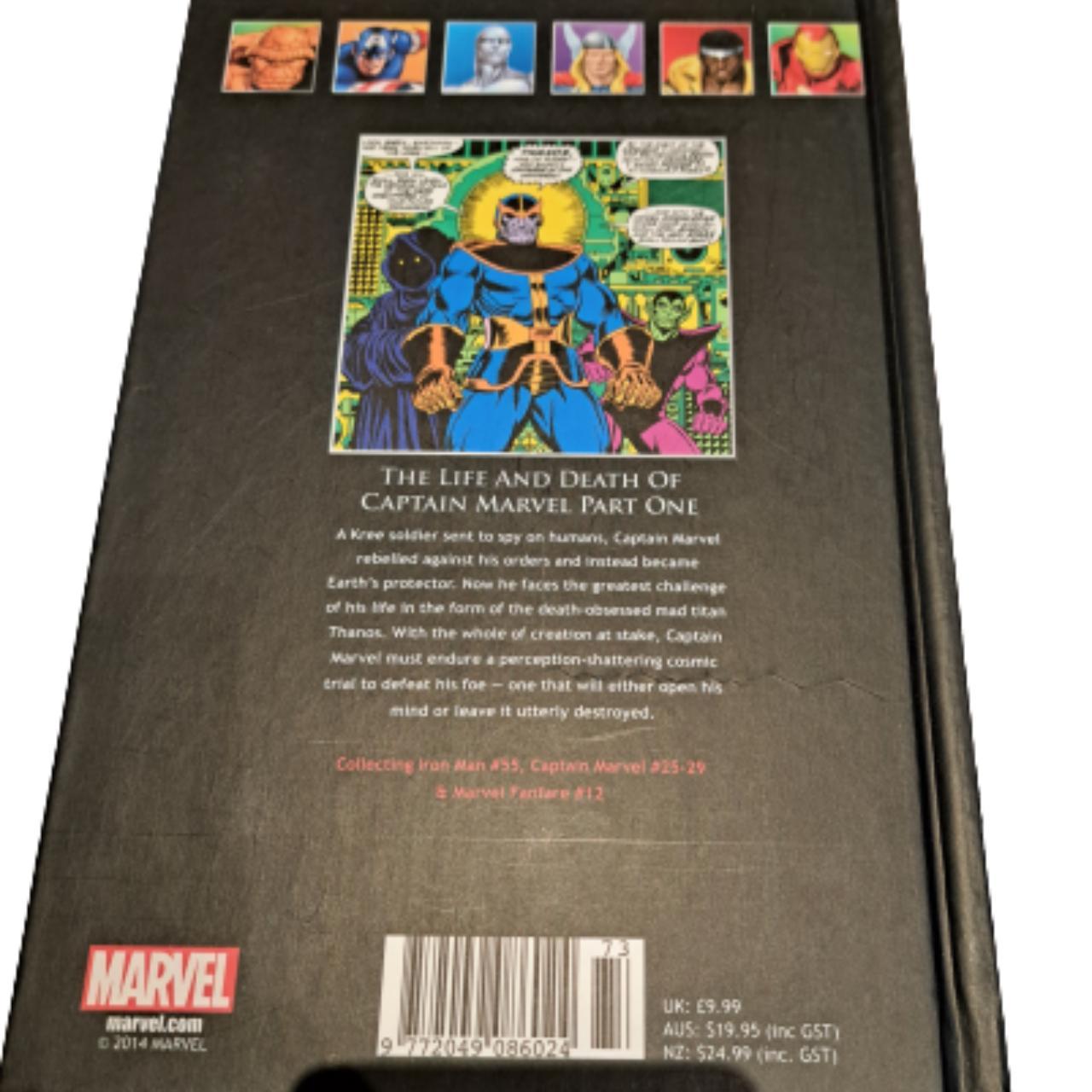 Marvel Captain Marvel Book 🧷 Condition: New Without... - Depop