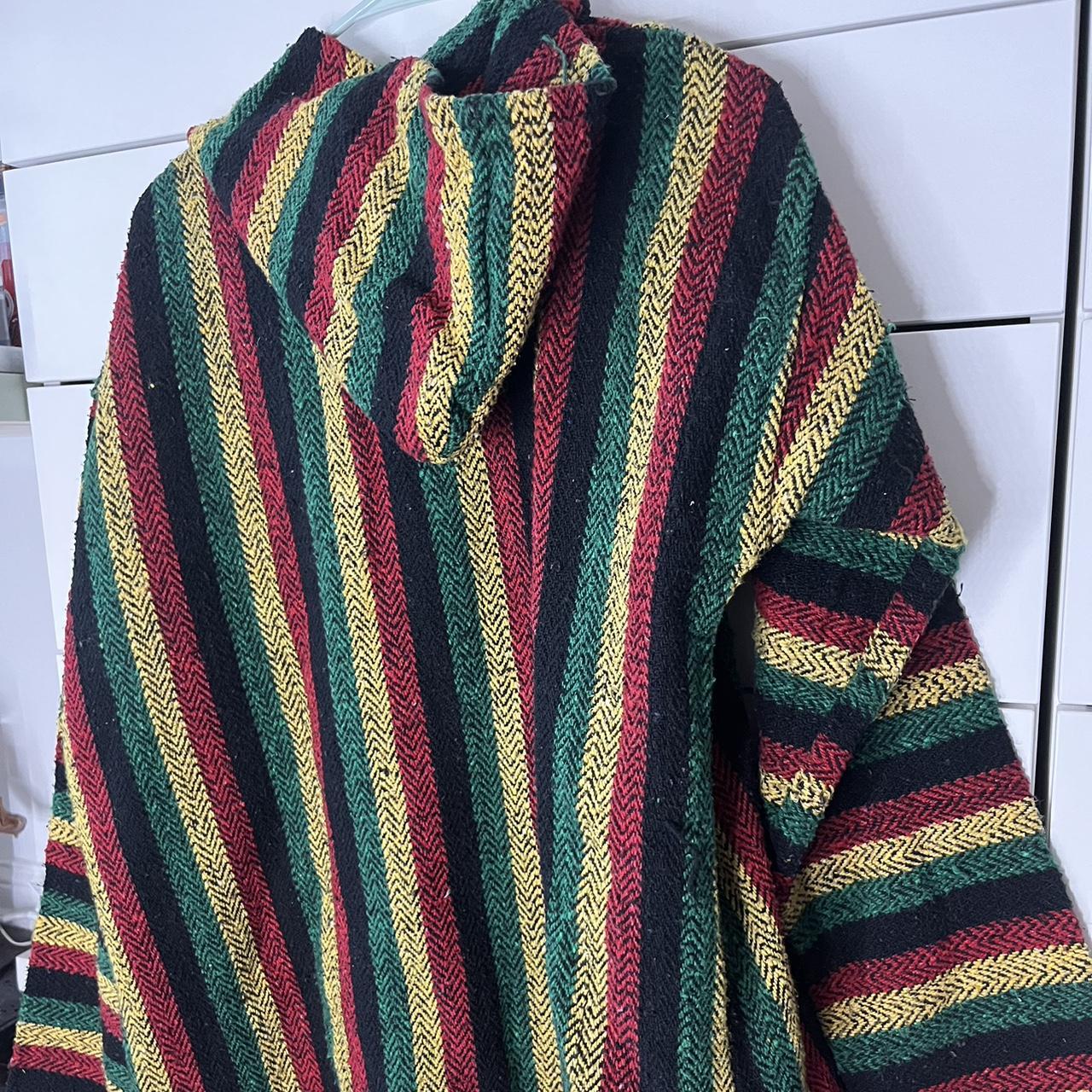 classic rasta colored drug rug, earth ragz vintage... - Depop