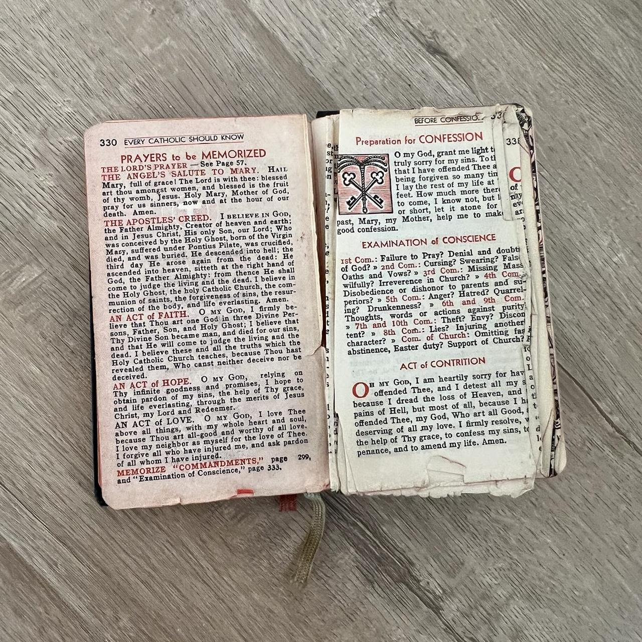 Vintage 1942 My Sunday Missal by Father Stedman... - Depop