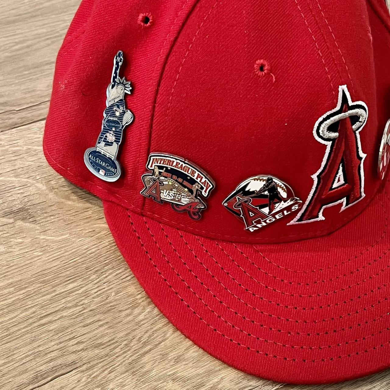 New Era Men's Red Hat | Depop