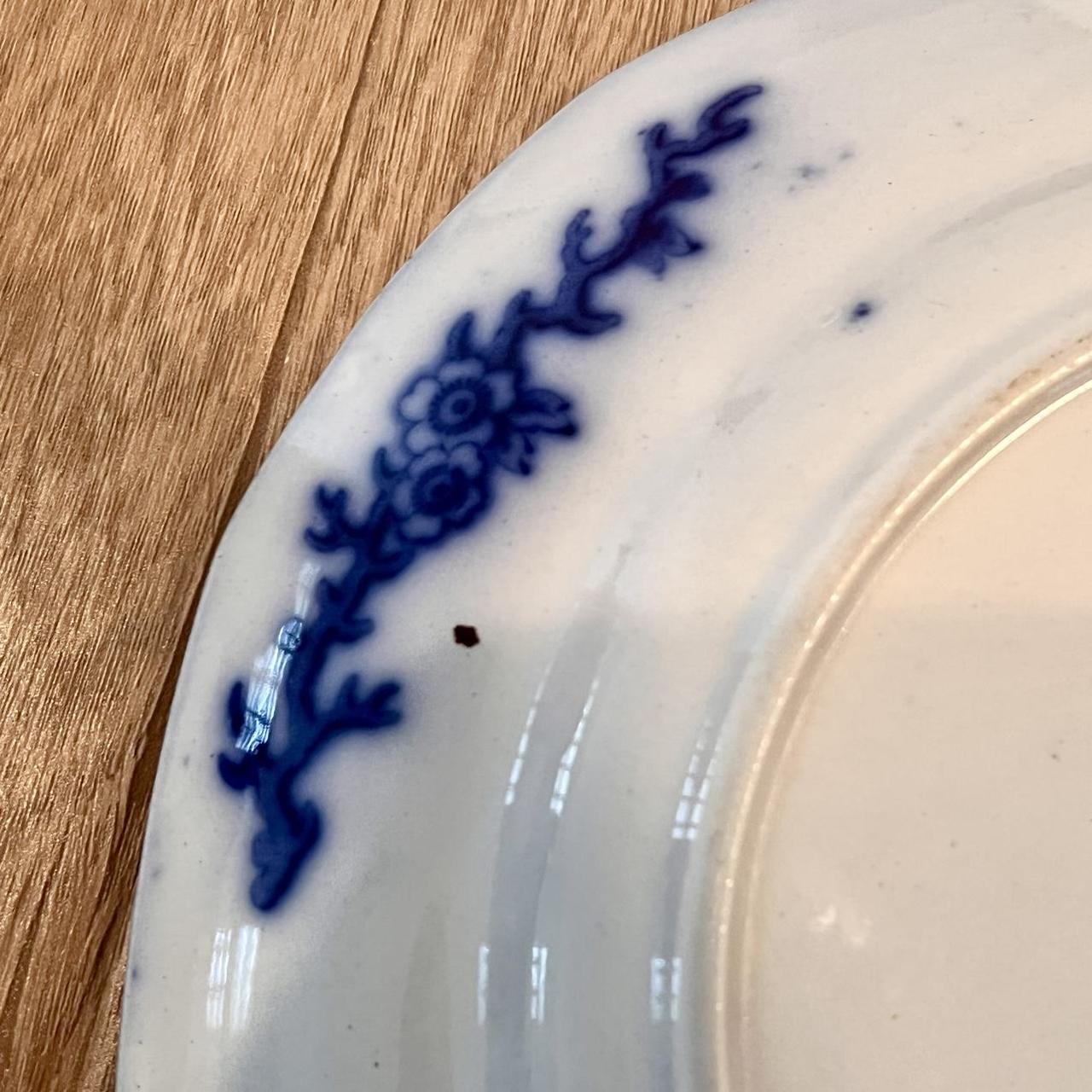 3 PCs 19th Century Flow Blue John and George Alcock... - Depop