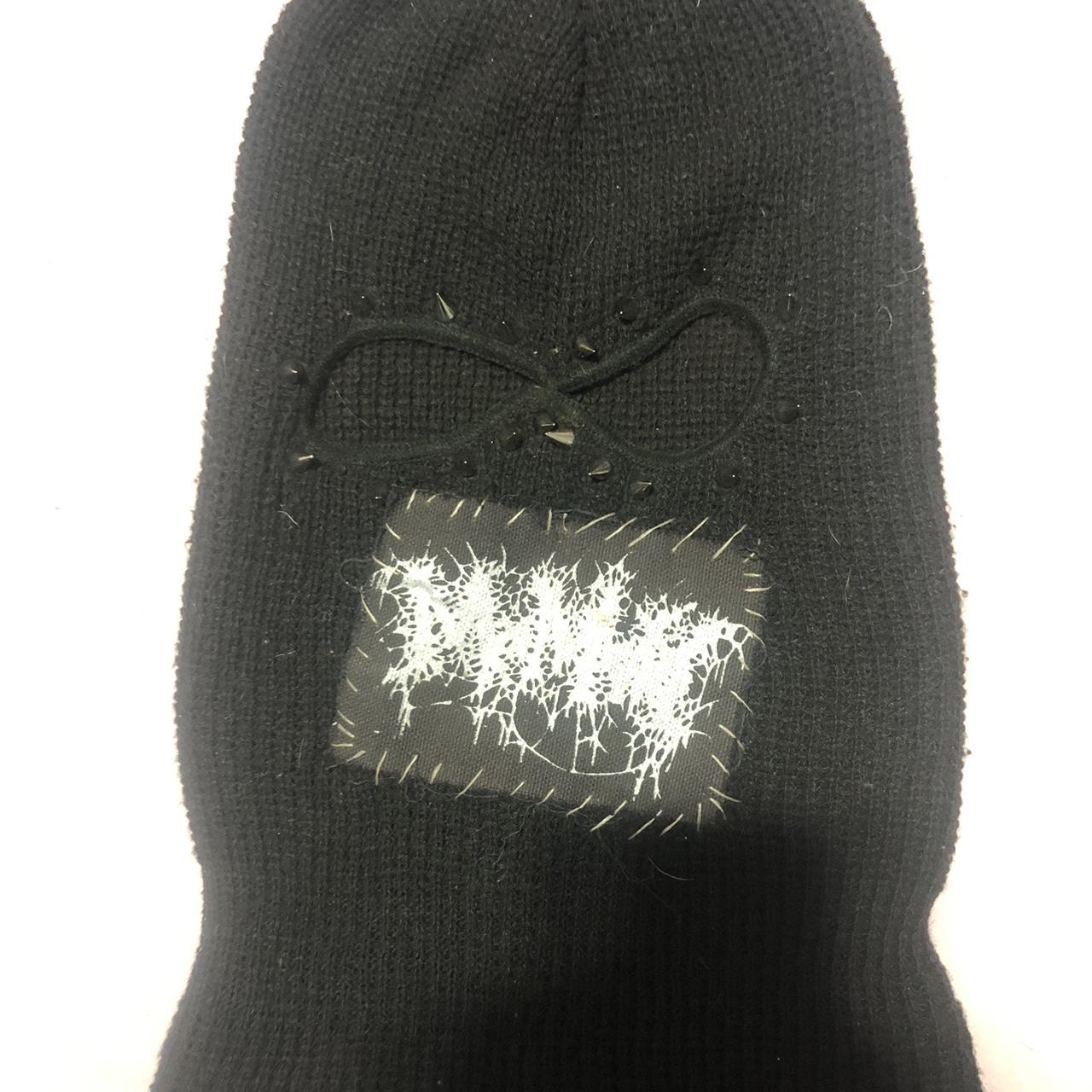 Patch work ski mask with mxmxm patch & studs #punk... - Depop