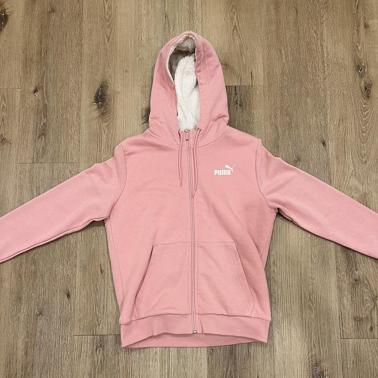 Brand new Puma zip up hoodie with tag WOMENS size... - Depop
