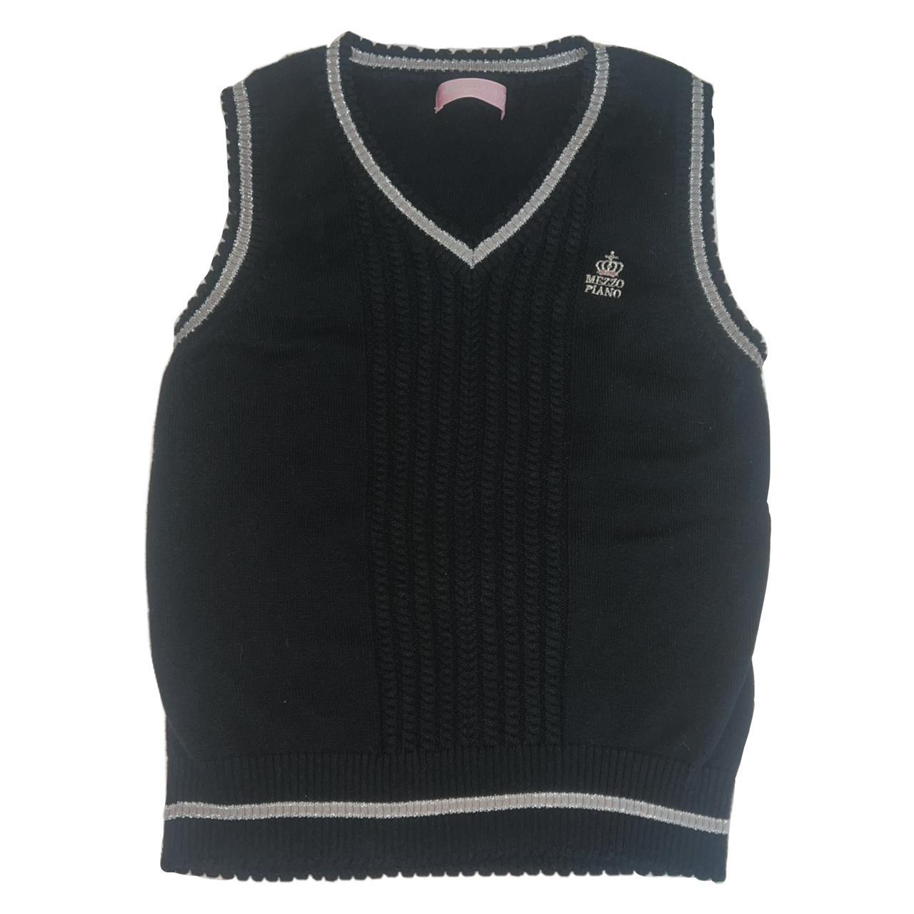 Mezzo Piano 150cm vest Material stretchy ! Bust:... - Depop