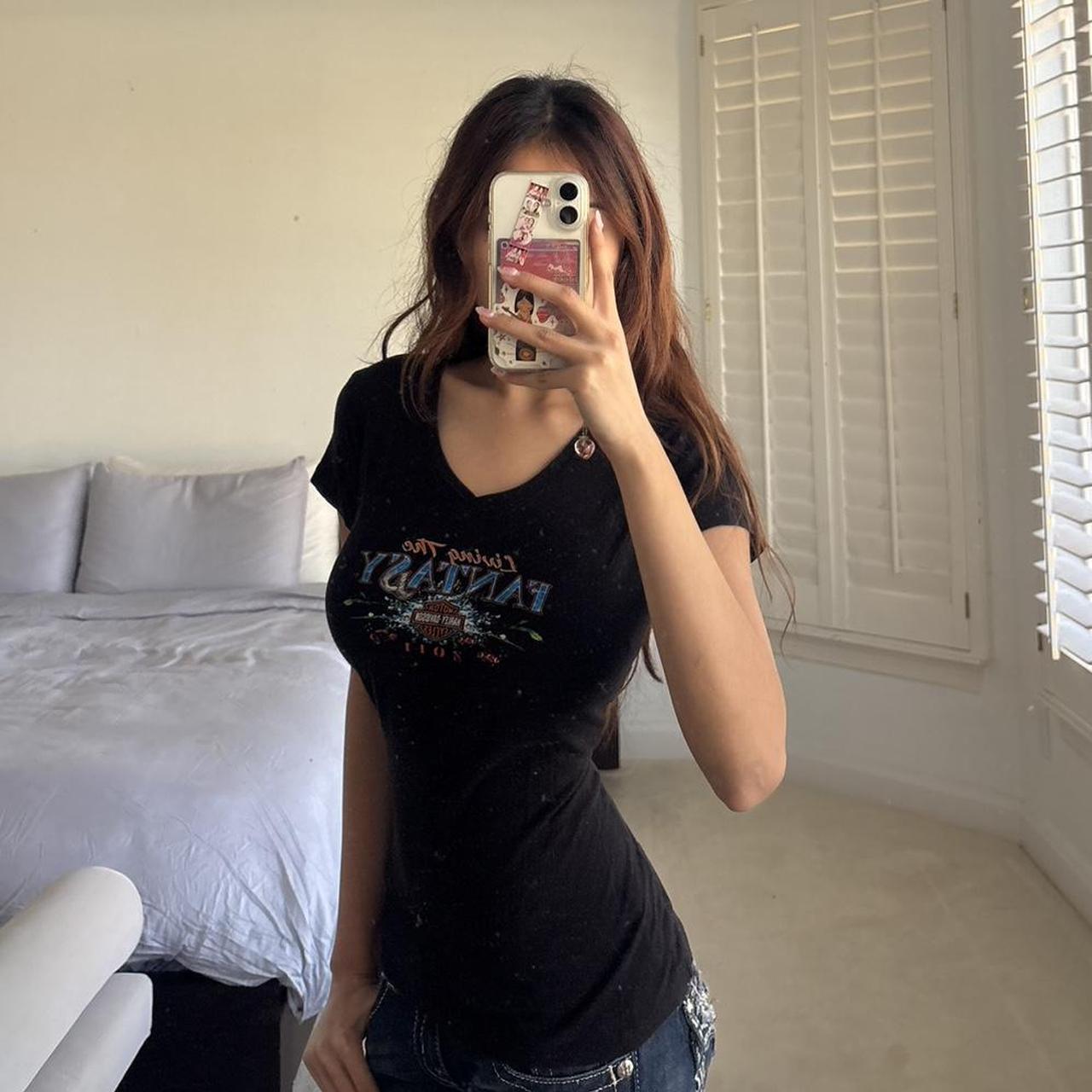 Harley Davidson Biker Mermaid 2011 Tee -best fits... | Depop