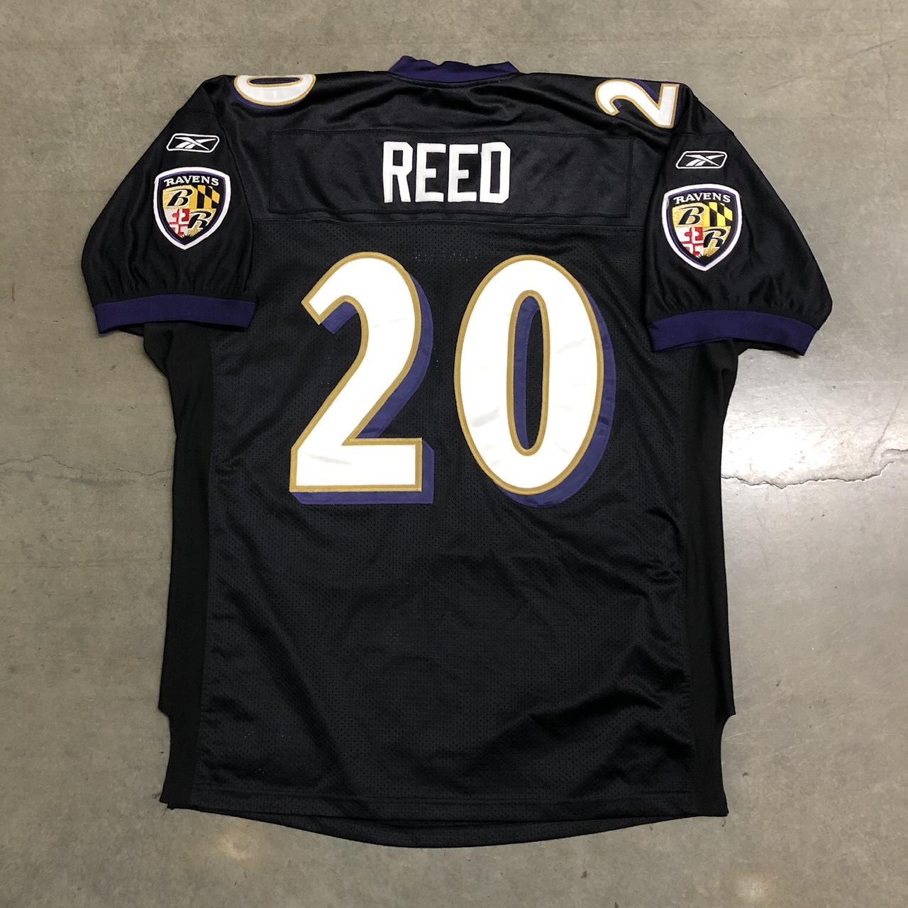 2000’s Baltimore Ravens Ed Reed #20 Authentic Reebok... - Depop