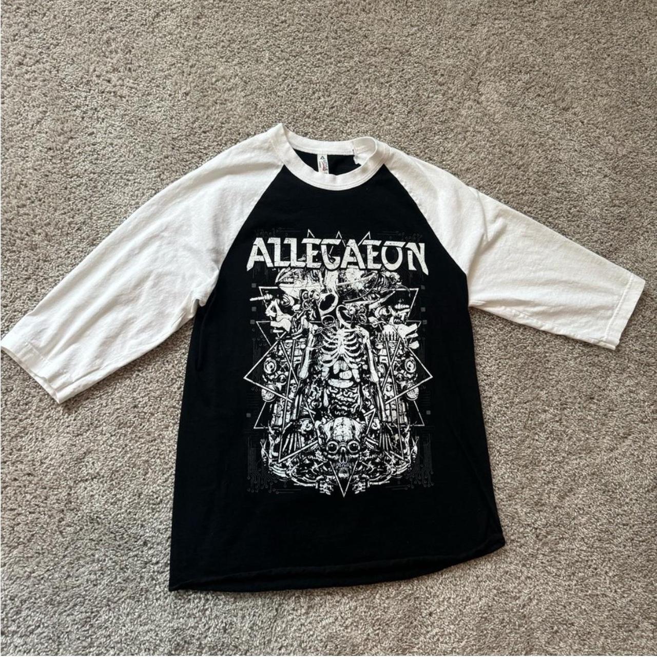 Allegaeon All Hail Science 3/4 Length Tee Pre-owned... - Depop