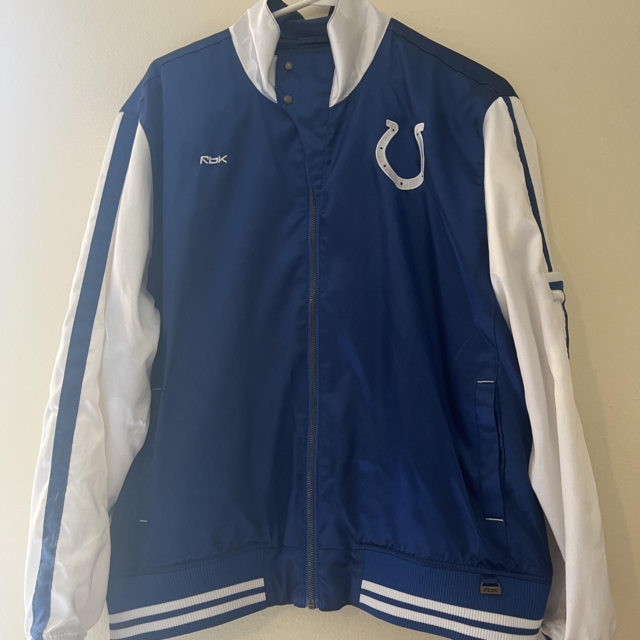COLTS 2xl jacket - super cute for super bowl parties... - Depop