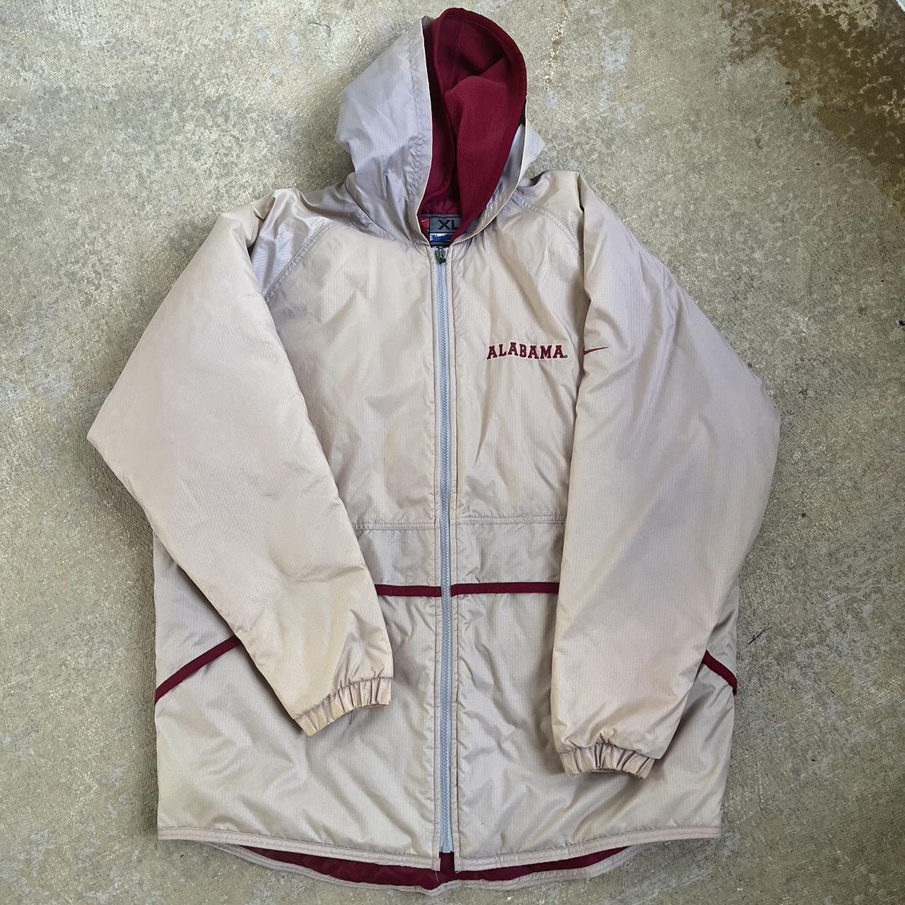 Vintage Nike Alabama Puffer Jacket • great... - Depop