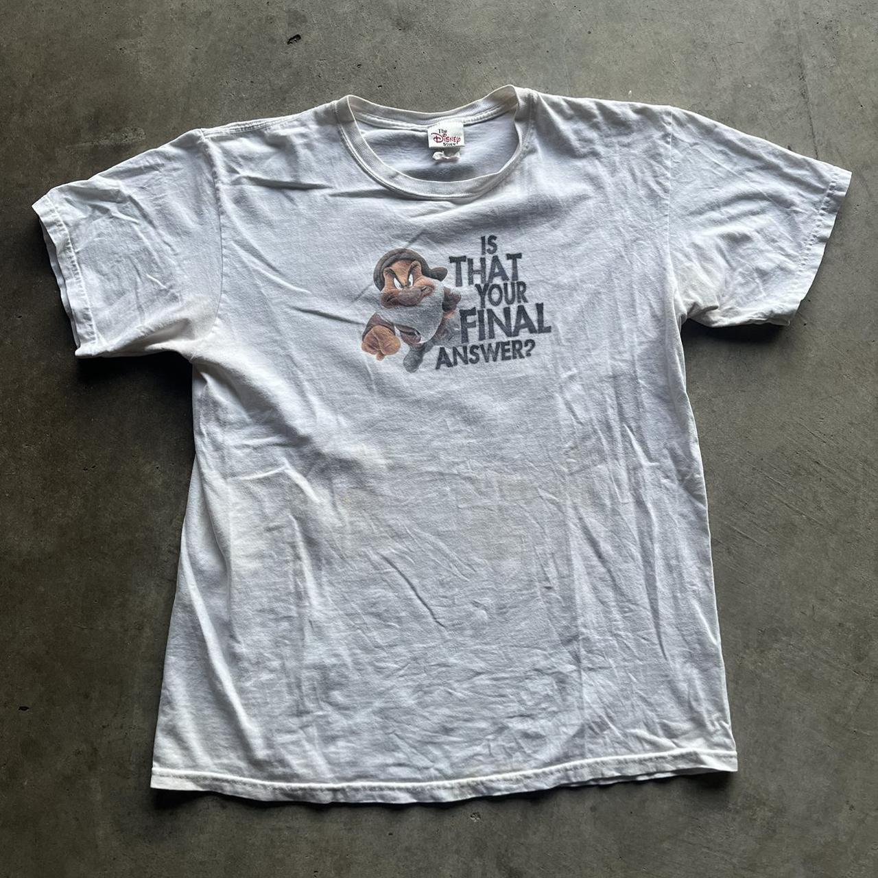 Vintage 90s Disney Grumpy the Dwarf Shirt * great... - Depop